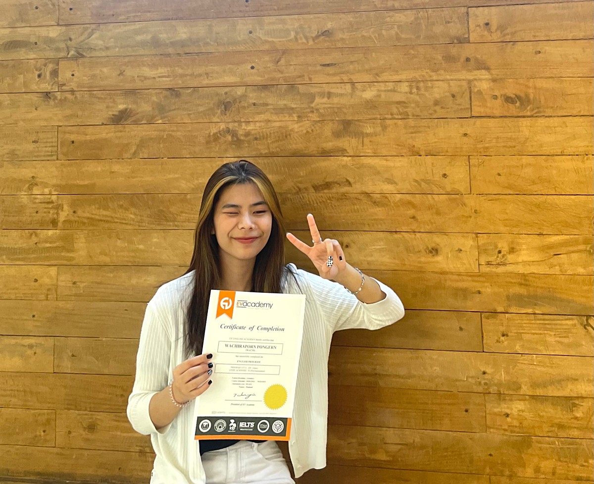รีวิว เรียนหลักสูตร ESL Classic ที่ EV Academy โดย พลอย